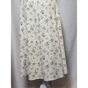 SHEIN | Dresses | Womens Xs Cottagecore Floral Midi Dress Milkmaid ...